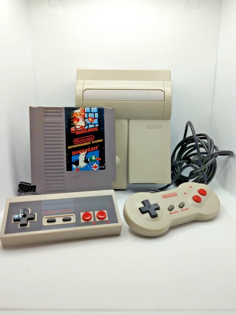 NINTENDO NES TOP Loader Console NES-101 System Bundle **Authentic ...