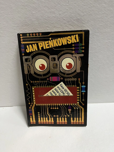 VINTAGE ROBOT-JAN PIENKOWSKI Superb Pop-Up Book 1St 1981-Hb Rare ...