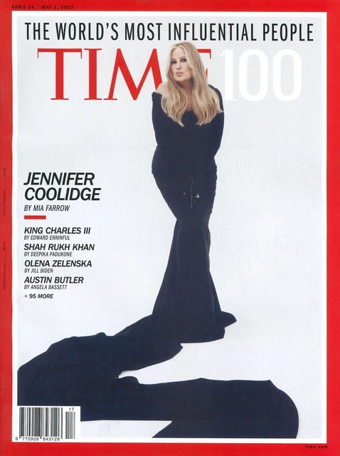 TIME REVUE 100 World's Most Influential Gens, Jennifer Coolidge Etc 24. ...