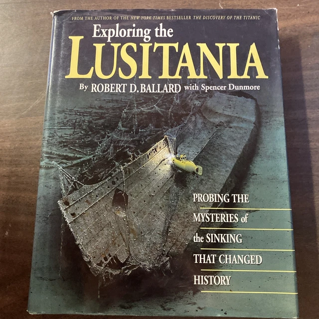 EXPLORING THE LUSITANIA&& Robert Ballard (1995) RMS Lusitania, prima ...