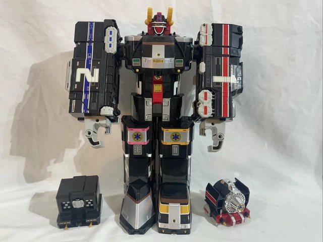 POWER RANGERS LIGHTSPEED Rescue Super Train Megazord Bandai 1999 EUR 53 ...