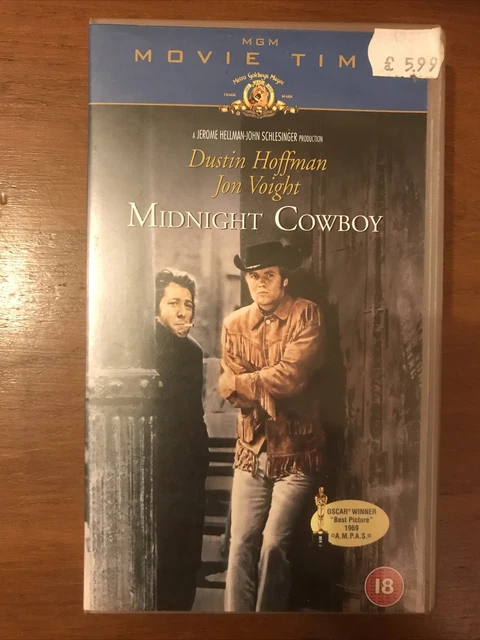MIDNIGHT COWBOY VHS PAL MGM Dustin Hoffman Jon Voigt £5.00 - PicClick UK