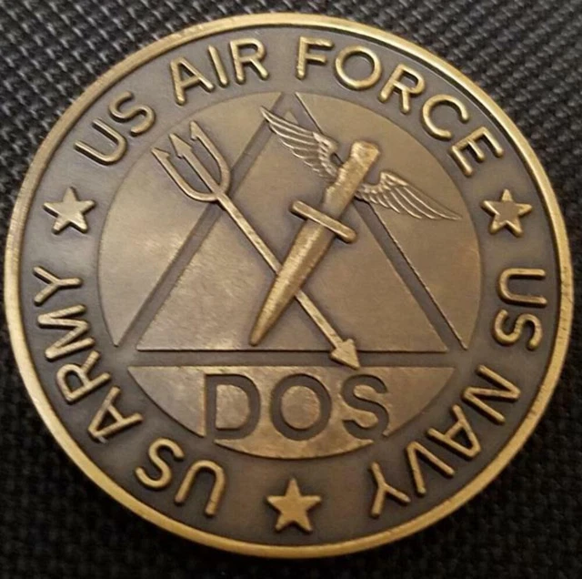 USAF AFSOC 6° SOS JSOC Det 6° Squadrone Operazioni Speciali #65 moneta ...