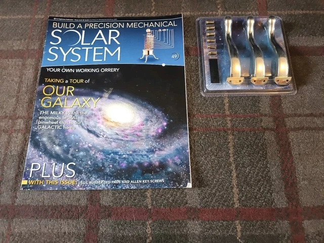 EAGLEMOSS BUILD A Precision Mechanical Solar System Magazine Issue 49 ...