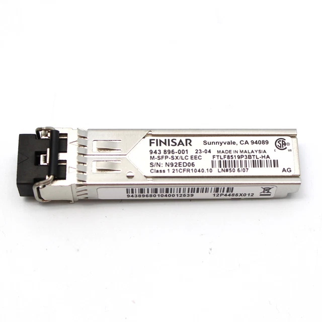 MÓDULO TRANSCEPTOR DE fibra óptica Finisar M-SFP-SX/LC EEC SFP EUR 27 ...