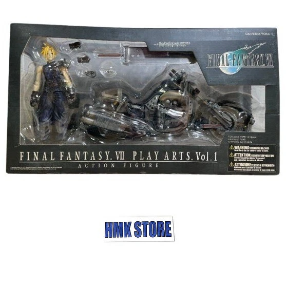 KOTOBUKIYA FINAL FANTASY VII FF 7 Play Arts Cloud Strife Hardy Daytona ...