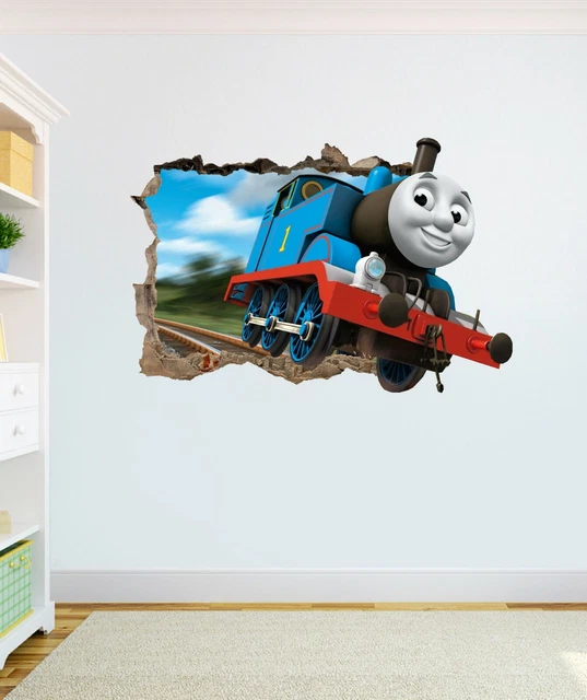 THOMAS THE TANK Engine Wall Art Sticker Game High Quality Bedroom Boys ...