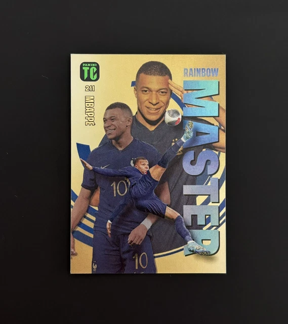 KYLIAN MBAPPE 2024 Panini Top Class Refractor Rainbow Master #211 ...