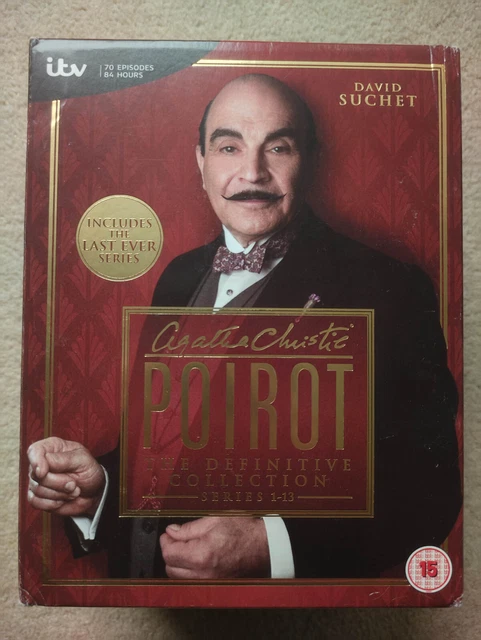 AGATHA CHRISTIES POIROT - Series 1-13 The Definitive Collection [DVD] £ ...