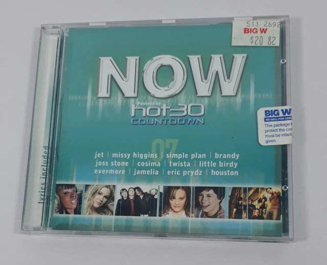 NOW 07 POWERED by Hot 30 Countdown Music CD Album VGC $6.95 - PicClick AU