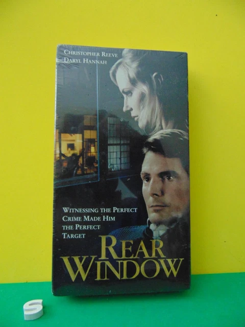 REAR WINDOW VHS Christopher Reeve Daryl Hannah New & Sealed £5.60 ...