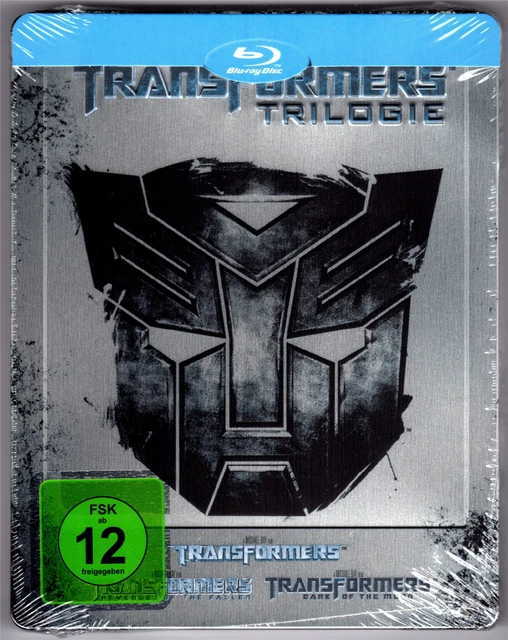 TRANSFORMERS TRILOGIE 3-DISC Blu-Ray Steelbook Neu & Ovp Trilogy 1St ...