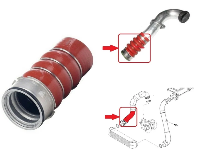 INTERCOOLER TUBO TUBO TURBO TUBO BMW E90 E91 E92 E93 325 d 330 d 330 xd ...