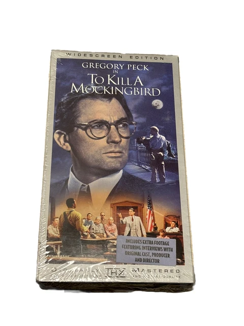 TO KILL A Mockingbird (VHS, 1998, Widescreen) Sealed Extra Footage ...