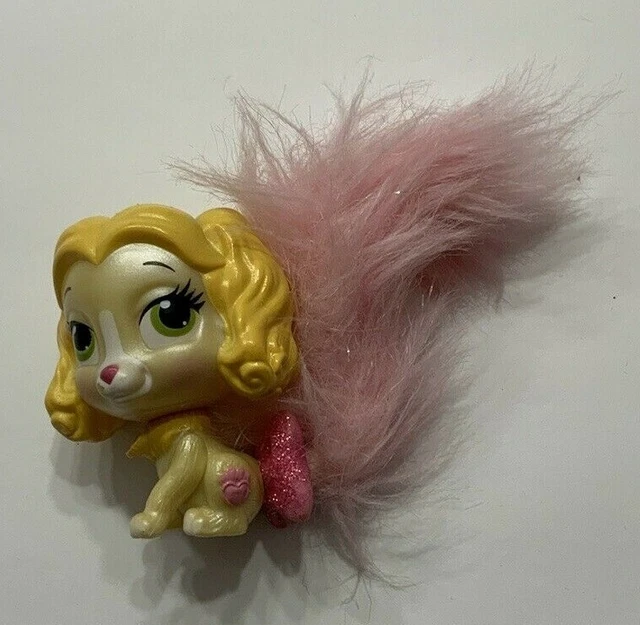 DISNEY PRINCESS PALACE Pets Furry Tail Friends Belle's Puppy Dog Teacup ...