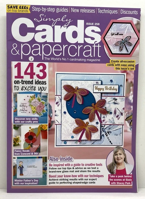 SIMPLY CARDS & Papercraft Magazine Issue 258 2024 (Mag Only) - Brand ...