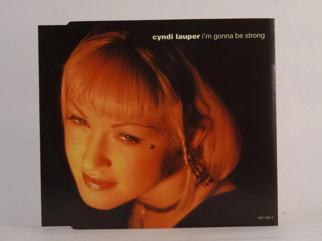 CYNDI LAUPER I'M GONNA BE STRONG (K4) 3 pistes CD pochette photo unique ...