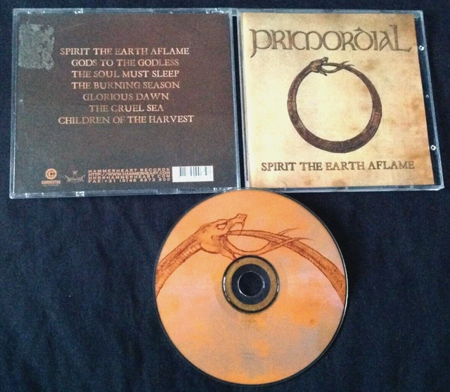 PRIMORDIAL - SPIRIT The Earth Aflame (CD) 2000 Hammerheart Original ...