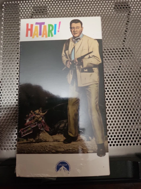 HATARI! 2 TAPE Set Starring John Wayne VHS Brand New Factory Sealed £13 ...