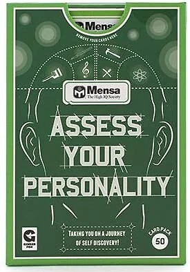 MENSA ASSESS YOUR Personality Card Game /Board Games - New Board Ga ...