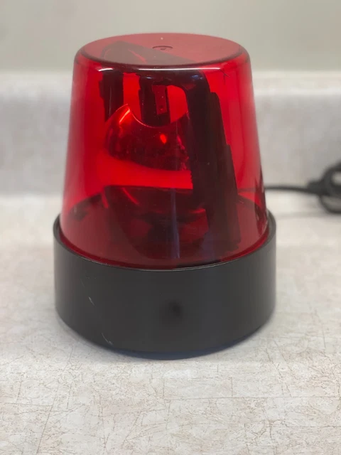 RED ROTATING BEACON Lite Translucent Red Light 100% working $15.00 ...