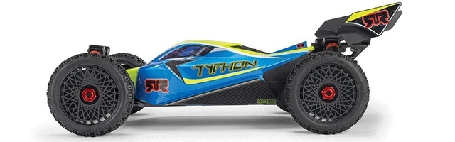 ARRMA 1/8 TYPHON 223S BLX 4X4 Buggy RTR with DSC Blue C-ARA4306V4T4 £ ...