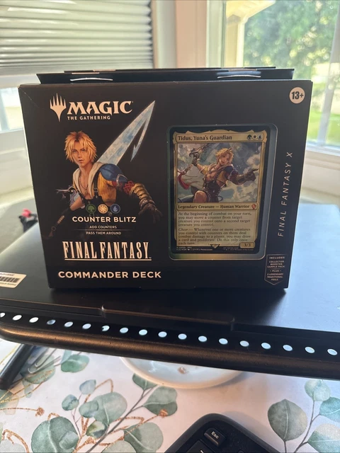 MAGIC: THE GATHERING Final Fantasy X Commander Deck Counter Blitz Tidus ...