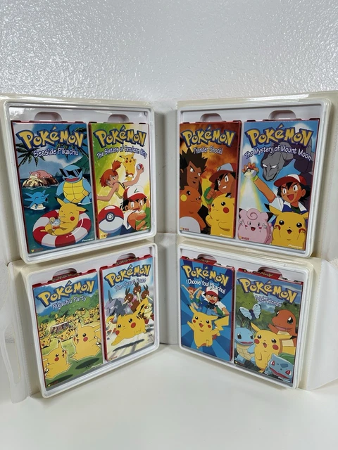 VINTAGE POKEMON VHS Sets Collectible Rare Complete 1997 £0.74 - PicClick UK