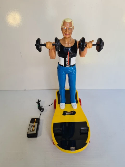 VINTAGE OI! JACKO Gym (Mark Jackson) Energizer 1980s Toy RC Skateboard ...
