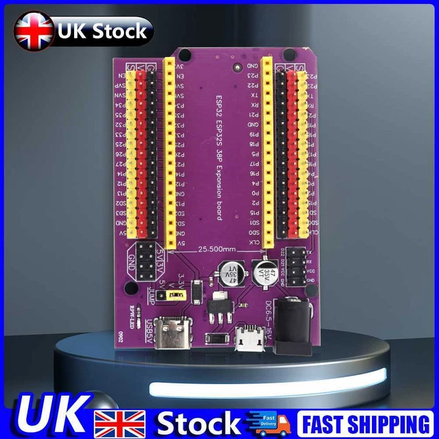 Esp32 Module Usb 38pin Type Cmicro Nodemcu 32s Lua Gpio Expansion