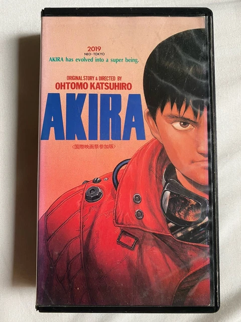 AKIRA RARE JAPAN VHS video 80s Japanese Anime Classic Katsuhiro Oromo ...