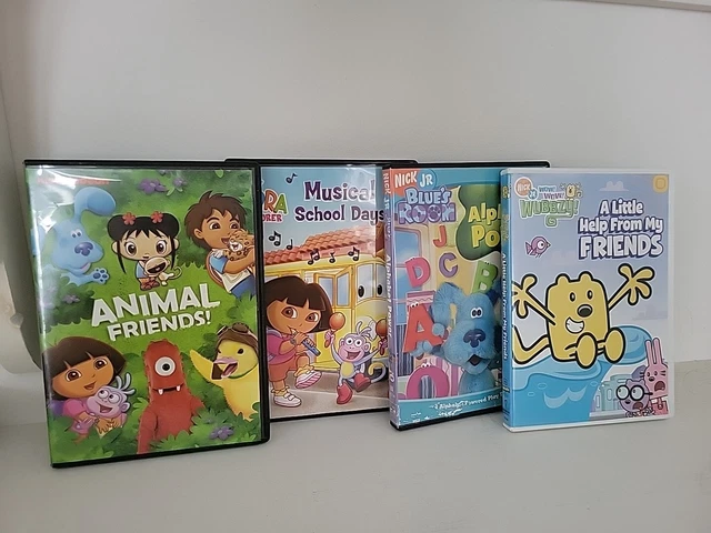 Nick Jr Nickelodeon Dvd Lot Of 40 Dora Paw Patrol Backyardigans