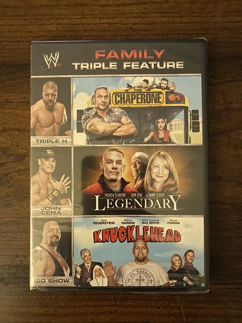 WWE MULTI-FEATURE: FAMILY Triple Feature (DVD) Chaperone, Legendary ...