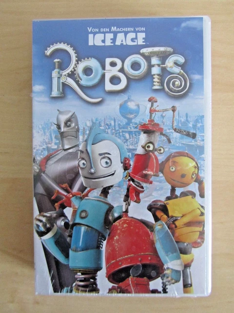 ROBOTS VHS VIDEO Kassette Originalverpackt 2005 Fox Kinder Film FSK0 ...