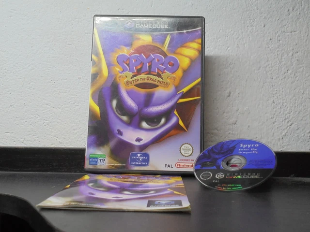 SPYRO: ENTER THE Dragonfly Gamecube Spanish Pal Complete $61.25 ...