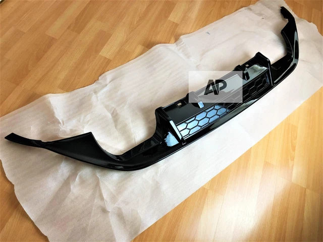 VW GOLF TSI TDI MK7 (QUAD TIPS) Rear Valance Diffuser 2013-2016 Spoiler ...