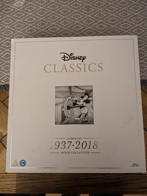 DISNEY CLASSICS COMPLETE 1937-2018 Movie Collection Blu-Ray Limited ...