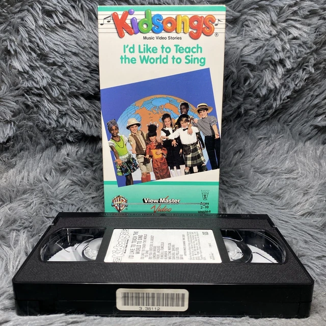 KIDSONGS - ID Like to Teach the World to Sing VHS Tape 1995 Kids Music ...