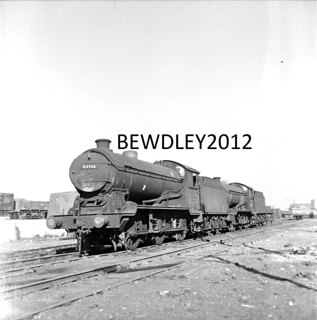 NEGATIVE 6X6 LNER CLASS J39 64746 ON COLWICK SHED NOTTINGHAM EARLY 1961 ...