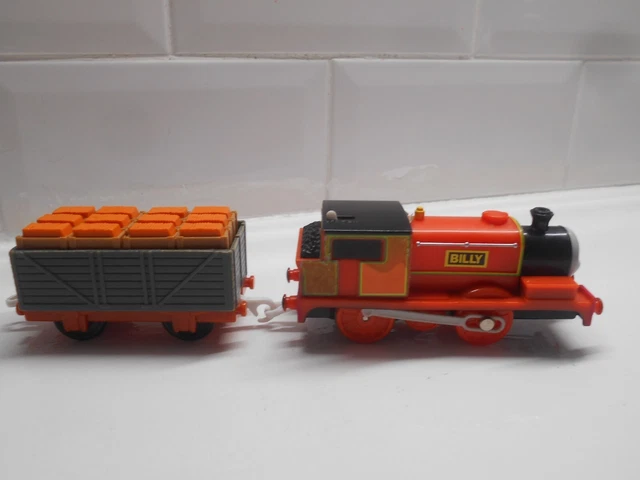 TOMY TRACKMASTER THOMAS the tank engine train billy truck and cargo £16 ...