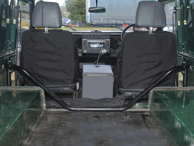 LAND ROVER DEFENDER 90 110 OEM Bulkhead Removal Bar Extra Legroom Kit ...