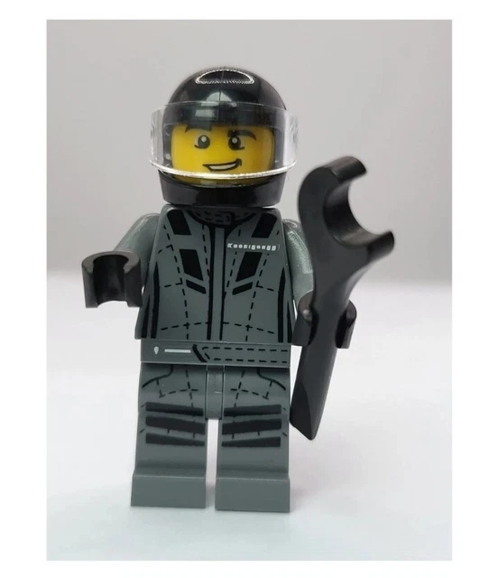 LEGO 76900 SPEED Champions Koenigsegg Jesko Driver Minifigure New £4.45 ...