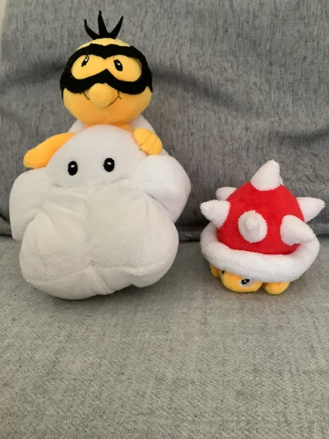 Nintendo Super Mario Lakitu Soft Toy Plush 8” £19 99 Picclick Uk