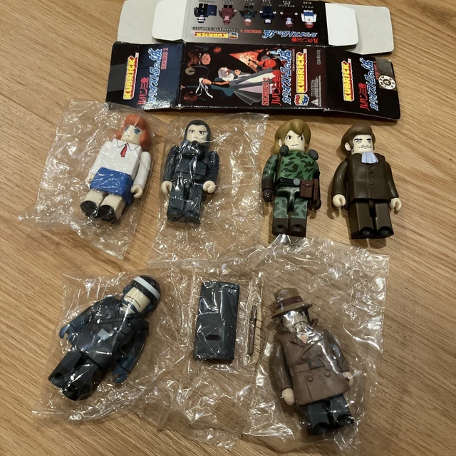 LUPIN THE 3RD Kubrick Series 2 complete set of 6 mini figures Medicom ...
