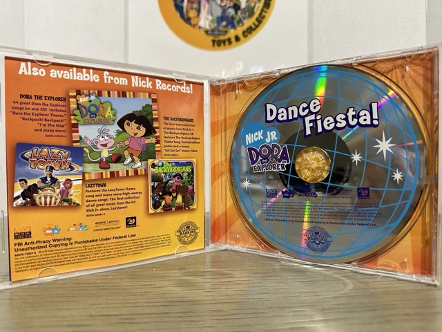 DORA THE EXPLORER DANCE FIESTA CD 2005 USED EXCELLENT CONDITION Nick Jr ...