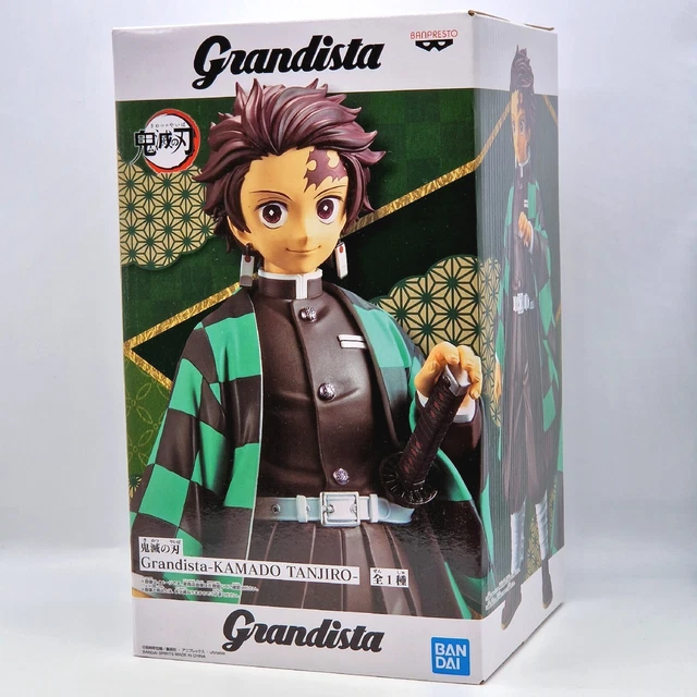 BANPRESTO GRANDISTA - Tanjiro Kamado Figure - Demon Slayer - Kimetsu No ...