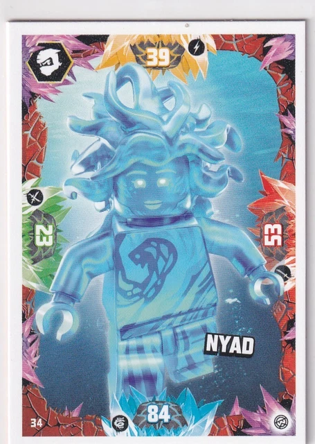 LEGO NINJAGO SERIE 8 TCG Mappa No. 34 Nyad EUR 1,00 - PicClick IT