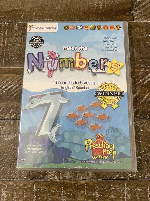 PRESCHOOL PREP SERIES Meet The Numbers DVD $18.88 - PicClick