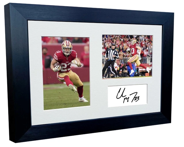 CHRISTIAN MCCAFFREY SAN Fran 49ers NFL Football Photograph Picture ...