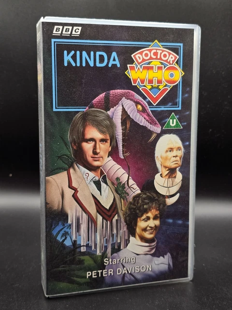 DOCTOR WHO VHS Video Cassette KINDA Peter Davison £9.99 - PicClick UK